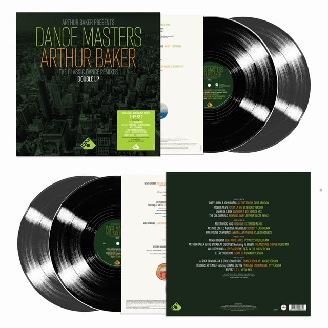 Arthur Baker Presents Dance Masters: Arthur Baker | Vinyl 12" Album | Free shipping over £20 ...