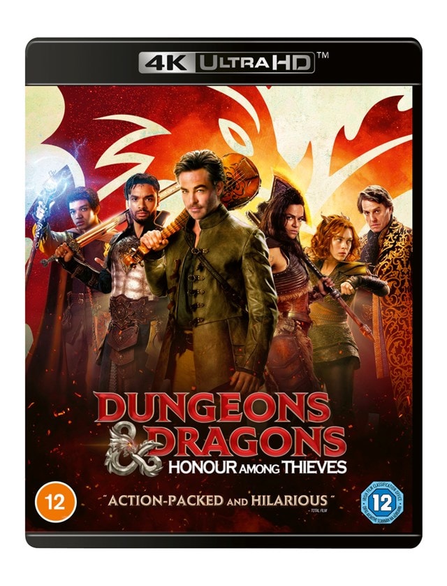 Dungeons Dragons Honour Among Thieves 4K Ultra HD Blu ray Free