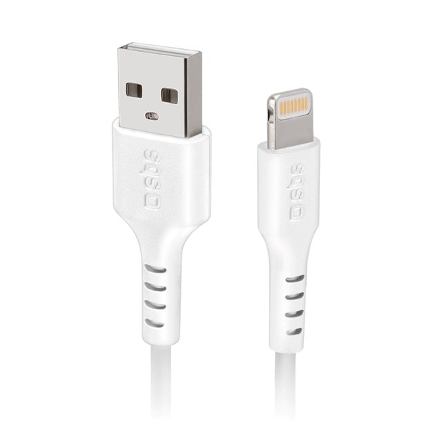 SBS White Lightning Cable 1m | HMV Store