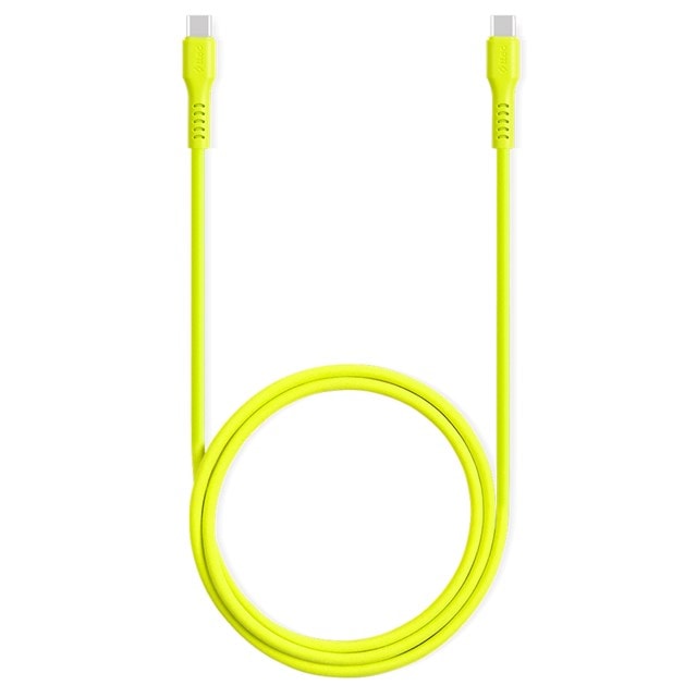 Ttec Neon Yellow USB-C to USB-C 60W Cable 1.2m | HMV Store