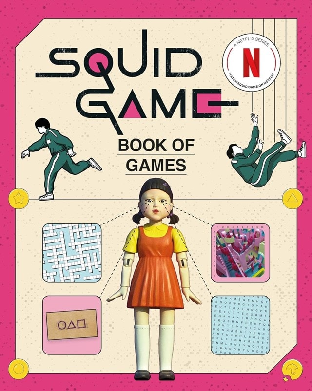 Squid Game Book Of Games: Official Netflix Puzzle Book | Book | Free ...