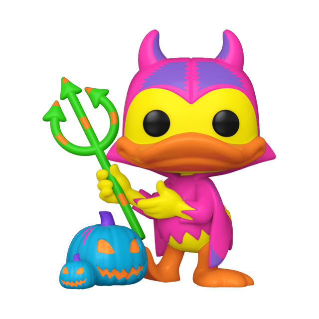 Devil Donald With Pumpkin With Chance Of Chase 1446 Disney Funko Pop ...