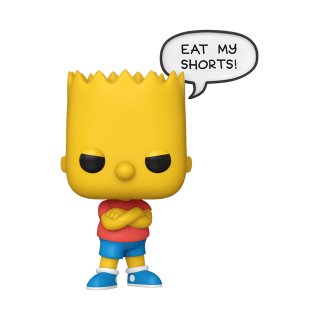 Bart Eat My Shorts 1742 Simpsons Funko Pop Vinyl Sayings | Pop Vinyl ...