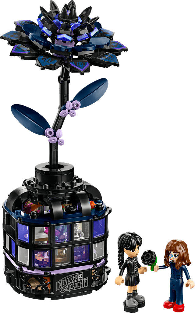 Black Dahlia Flower Wednesday LEGO | LEGO | Free shipping over £20 ...