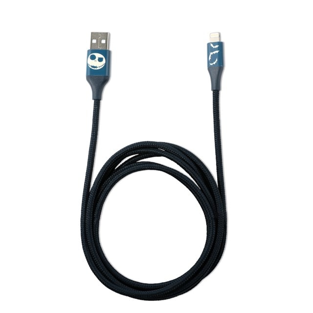 Nightmare Before Christmas Jack Bats Lightning Cable 2M | Lightning ...