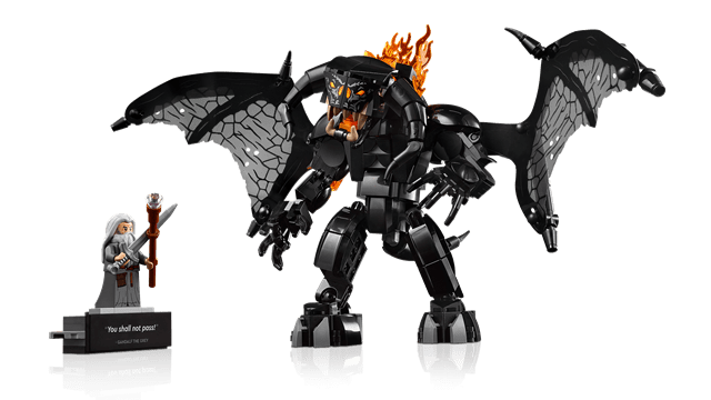 Balrog Book Nook Lord Of The Rings LEGO | HMV Store