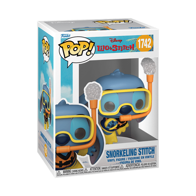 Snorkeling Stitch 1742 Lilo & Stitch Funko Pop Vinyl | Pop Vinyl | Free ...