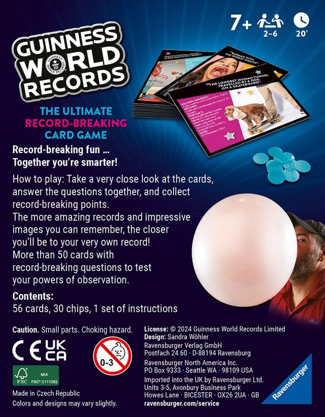 Guinness World Records Card Game | HMV Store