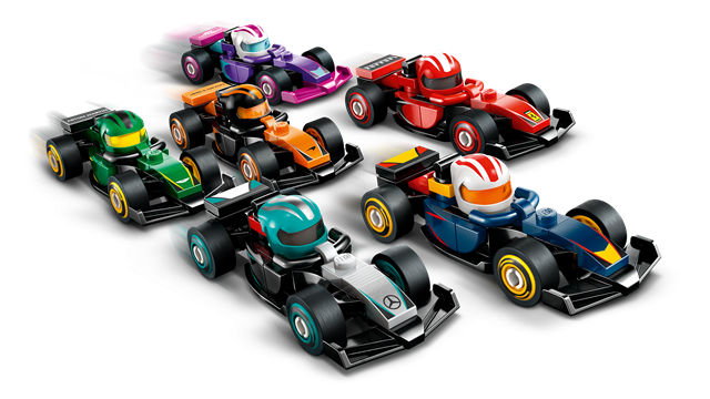 F1 Collectable Race Cars LEGO Minifigures Assortment | HMV Store