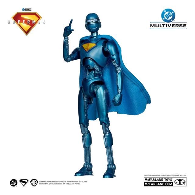 Robot 4 Deluxe Theatrical Edition Superman 2025 McFarlane Figurine ...