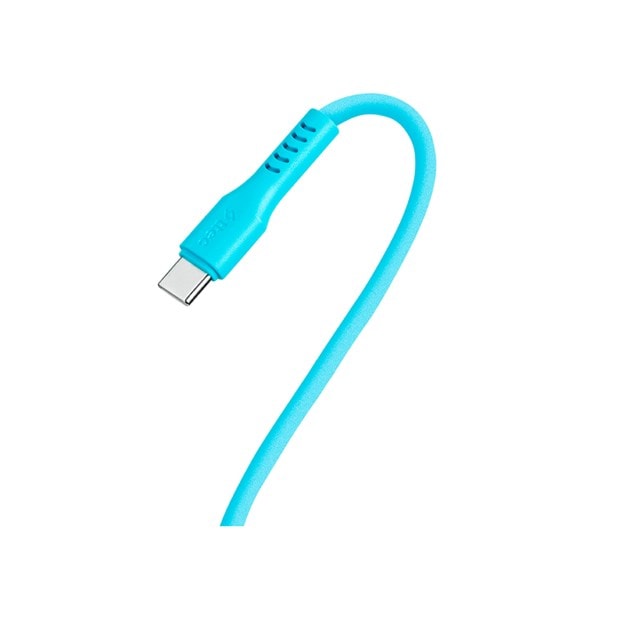 Ttec Neon Blue USB-C to USB-C 60W Cable 1.2m | HMV Store