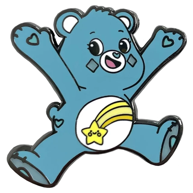 Wish Bear Care Bears Unlock The Magic Pin Badge | Pin Badge | Free shipping over £20 | HMV Store