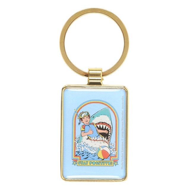 Stay Positive Steven Rhodes Keyring | HMV Store