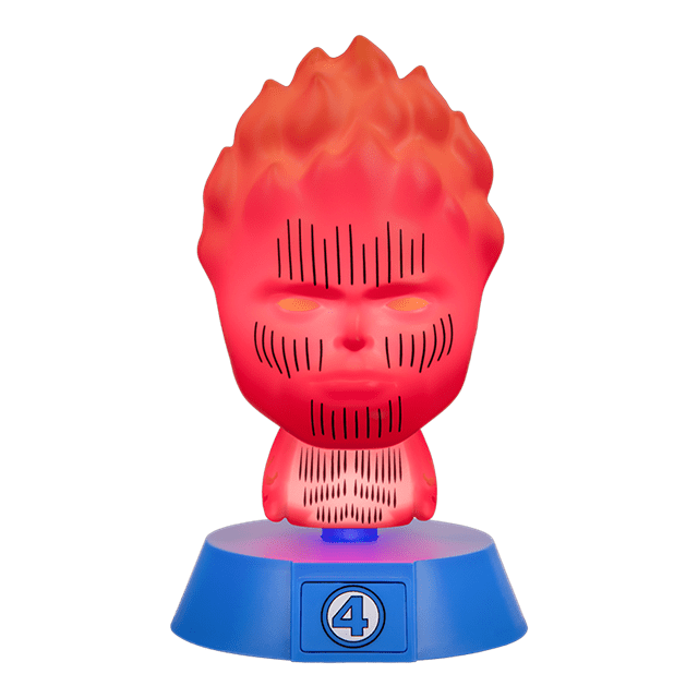 Human Torch Fantastic Four Icon Light | HMV Store