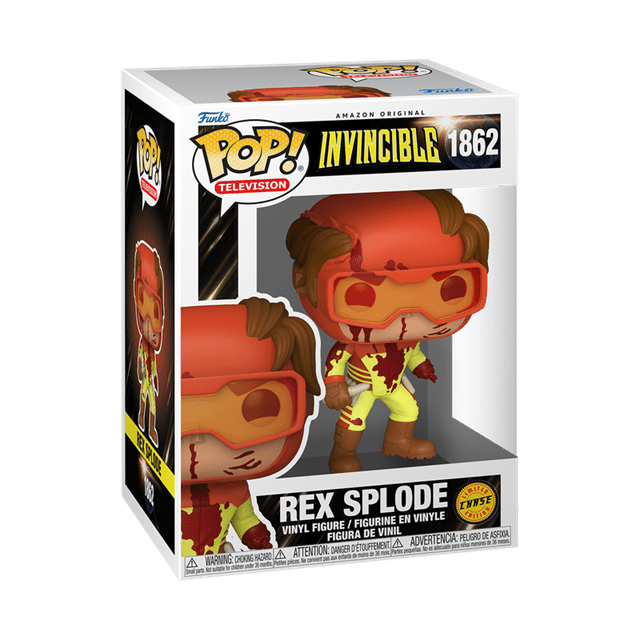 Rex Splode With Chance Of Chase 1862 Invincible Funko Pop Vinyl | Pop ...