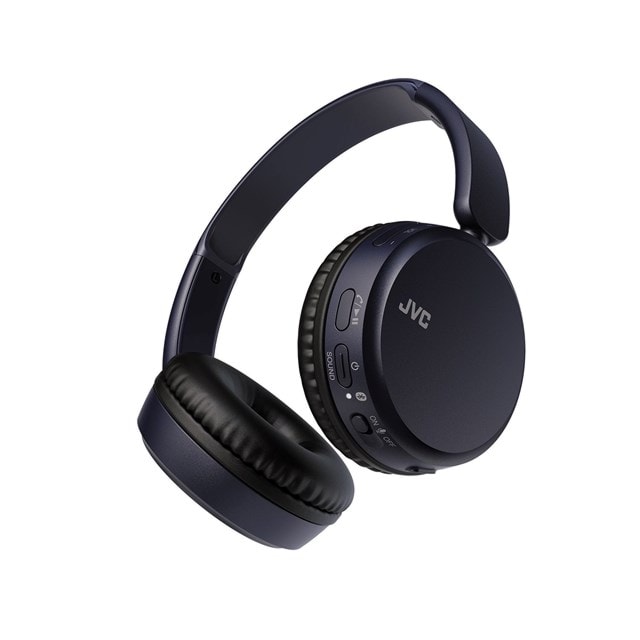JVC HA-S36W Blue Bluetooth Headphones | Bluetooth Headphones | Free ...