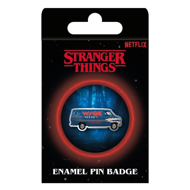 WSQK Stranger Things 5 Enamel Pin Badge | HMV Store