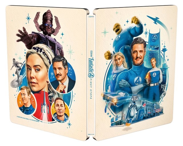 The Fantastic Four: First Steps Limited Edition 4K Ultra HD Steelbook | HMV Store
