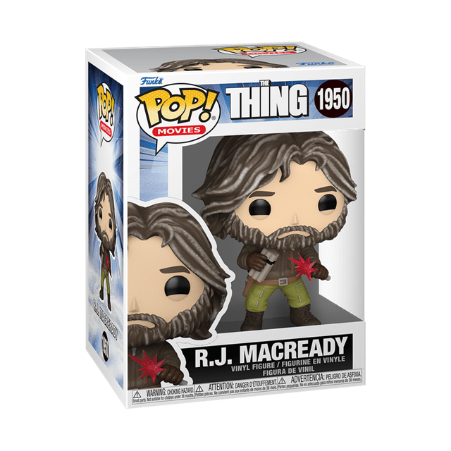 R.J. MacReady 1950 The Thing Funko Pop Vinyl | Pop Vinyl | Free ...