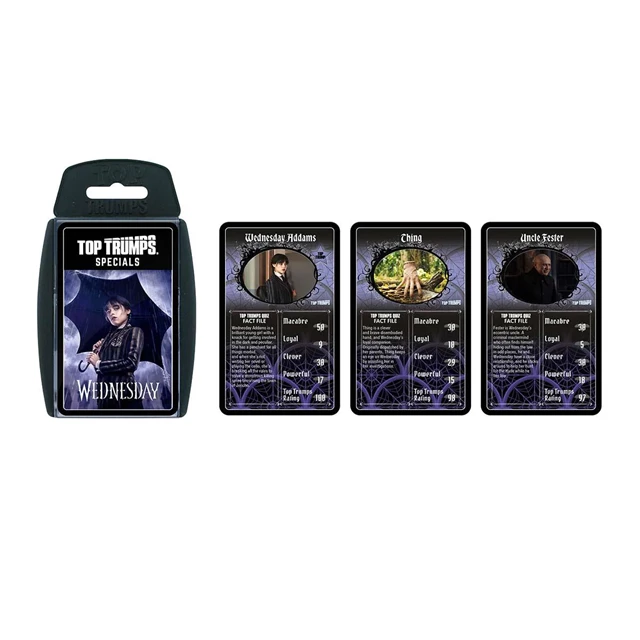 Wednesday Top Trumps Specials | HMV Store