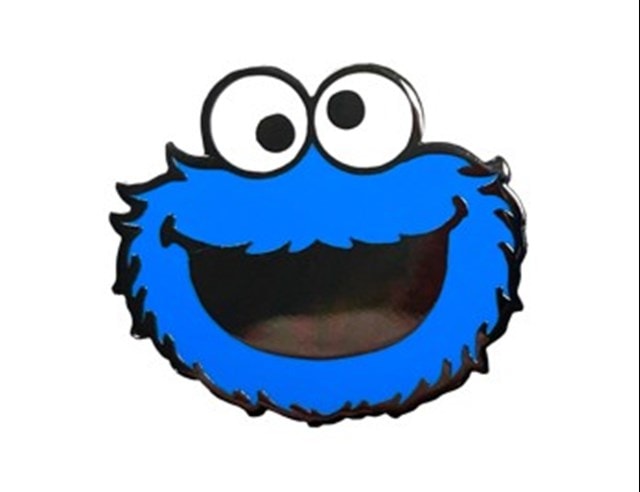 Cookie Monster Sesame Street Pin Badge | HMV Store