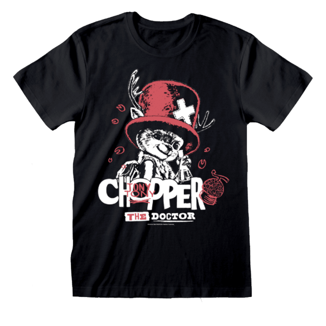 Tony Tony Chopper One Piece Black Tee | HMV Store