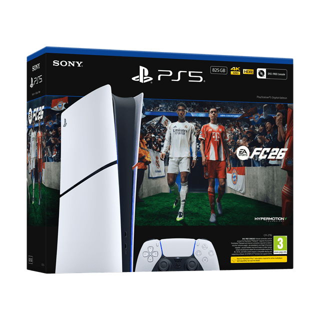 PlayStation 5 Digital Edition - EA Sports FC 26 Bundle (PS5) | HMV Store