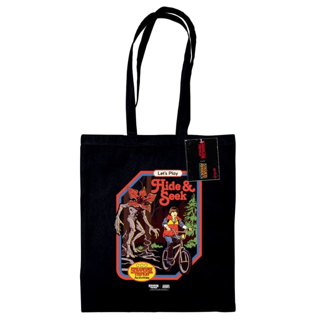 Hide & Seek Stranger Things & Steven Rhodes hmv Exclusive Tote Bag | Tote Bag | Free shipping ...
