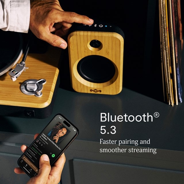 House Of Marley Get Together Duo 2 Bluetooth Bookshelf Speakers | HMV Store