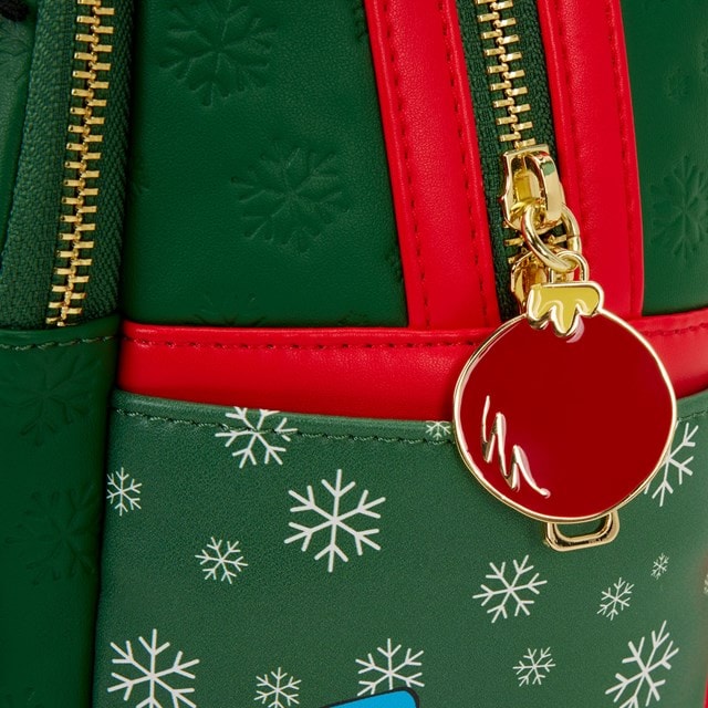 Dr Seuss Grinch Holiday Loungefly Mini Backpack | HMV Store