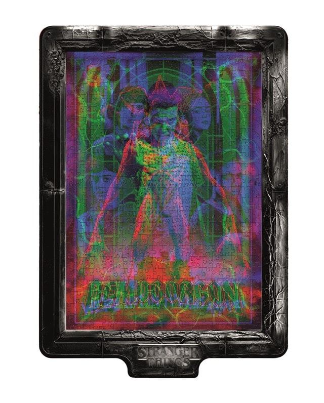 Demogorgon's Hunt Stranger Things Metamorphic Art Collection LED Jigsaw ...