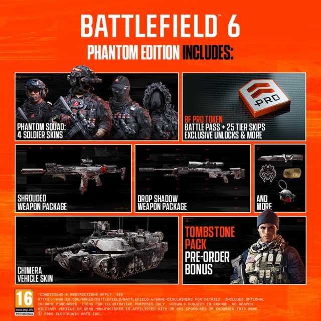 Battlefield 6 - Phantom Edition (PS5) | HMV Store