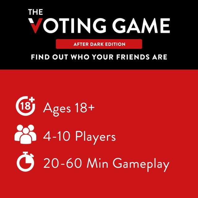 The Voting Game After Dark Card Game | HMV Store