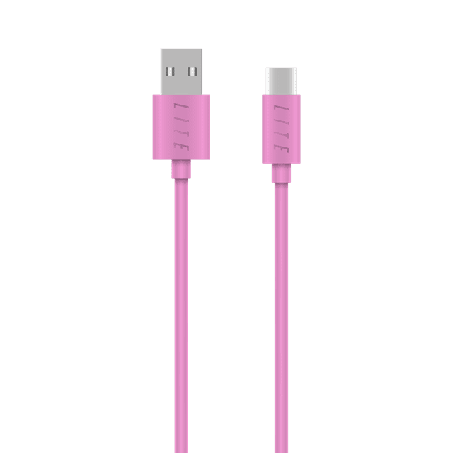 Juice Lite Pink USB-C Rounded Cable 3m (hmv exclusive) | USB-C Cables ...