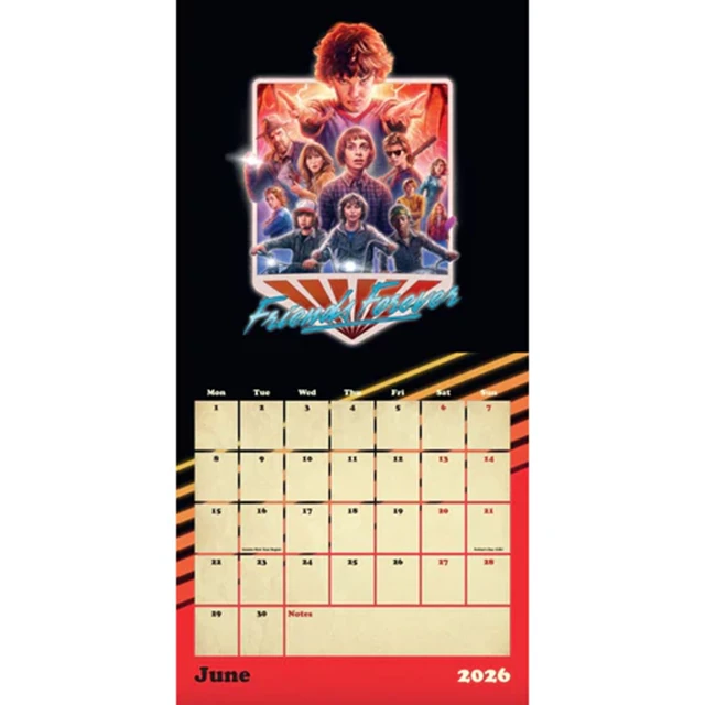 Stranger Things 2026 Calendar And Diary Gift Box | HMV Store