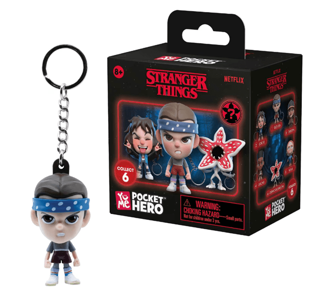 Stranger Things Pocket Hero Keychain Blind Box | HMV Store