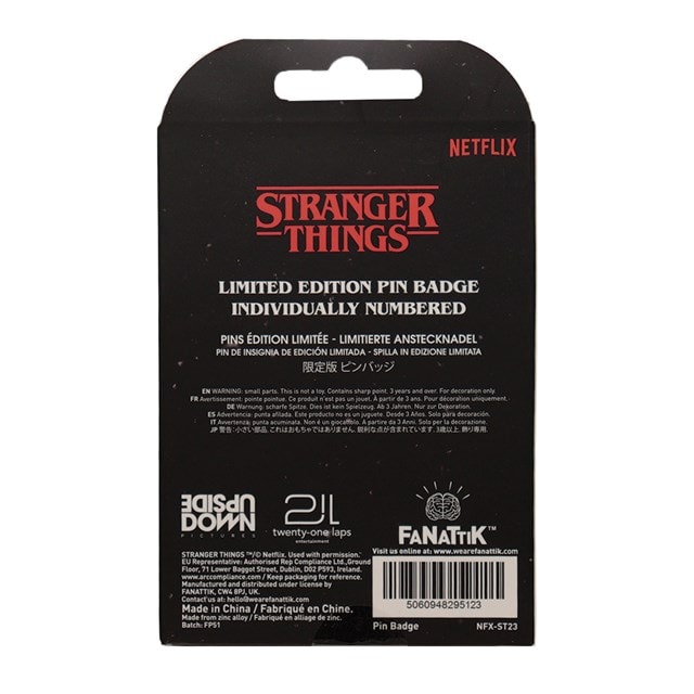 Castle Byers Stranger Things 5 Pin Badge | HMV Store