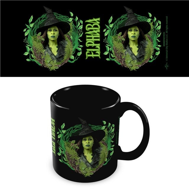 Elphaba Frame Wicked For Good Black Mug | HMV Store