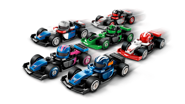 F1 Collectable Race Cars LEGO Minifigures Assortment | HMV Store