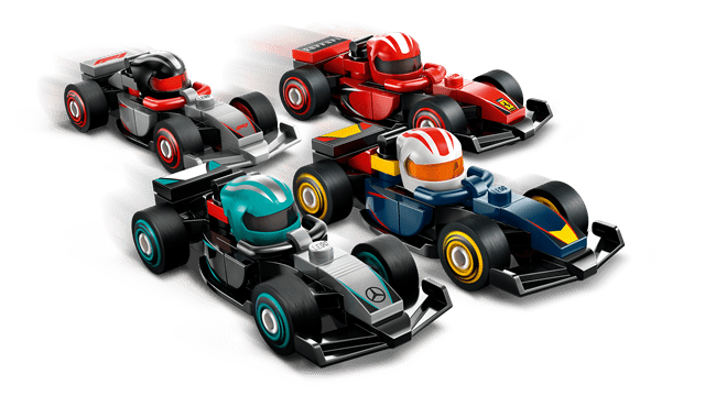 F1 Collectable Race Cars LEGO Minifigures Assortment | HMV Store