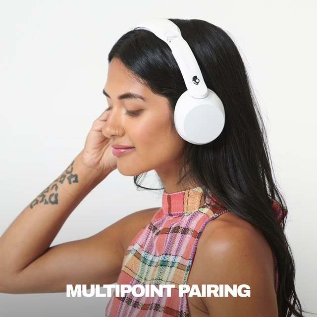 Skullcandy Icon 180 Bone White Bluetooth Headphones | Bluetooth ...