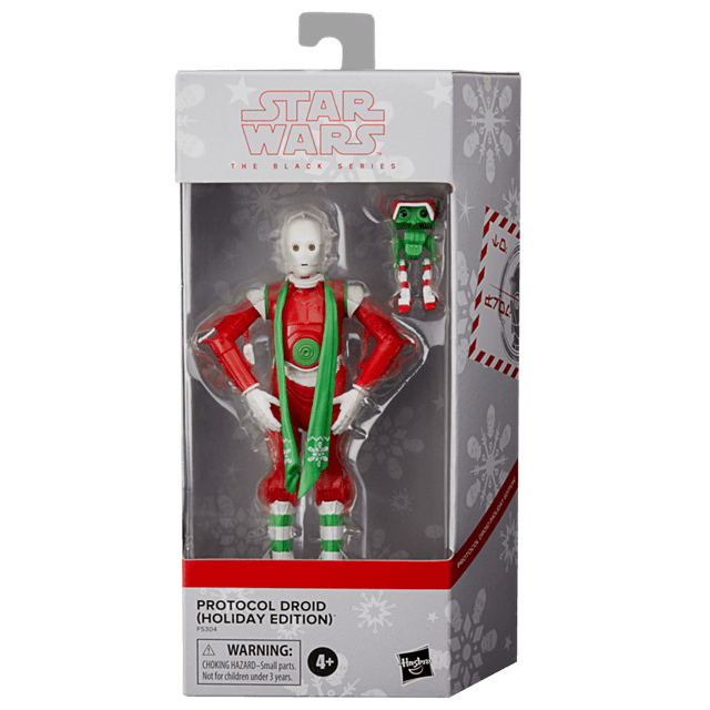Protocol Droid (Holiday Edition) & BD Droid Hasbro Star Wars The Black ...