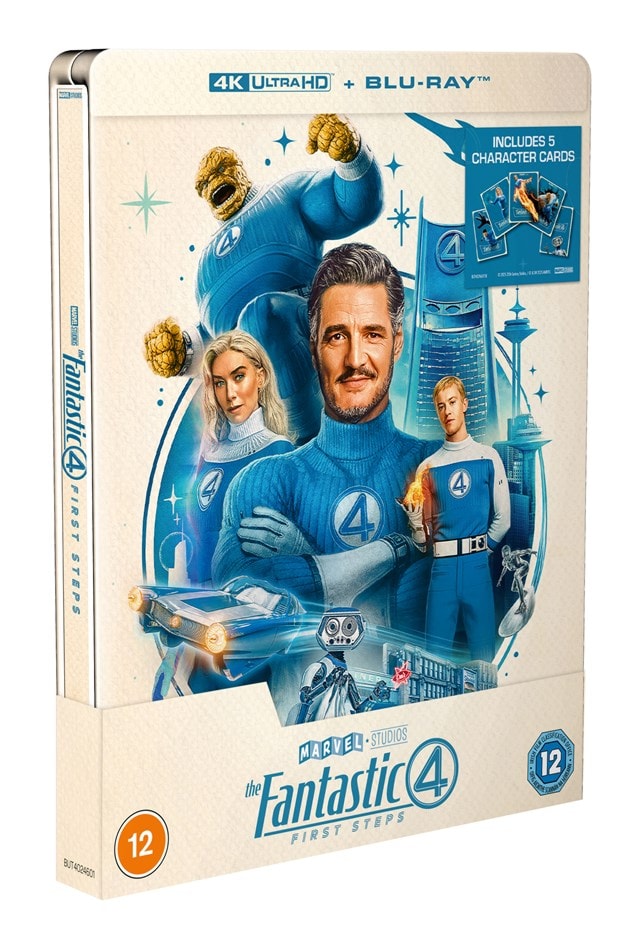The Fantastic Four: First Steps Limited Edition 4K Ultra HD Steelbook | HMV Store