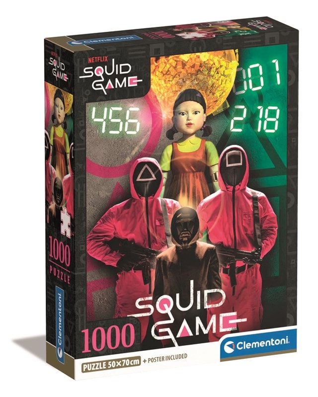 Squid Game 1000 Piece Jigsaw Puzzle | Jigsaw Puzzle | Free shipping over £20 | HMV Store