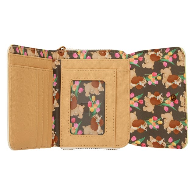 Lady And The Tramp Pastel Tulip Loungefly Bifold Wallet | Wallet | Free ...