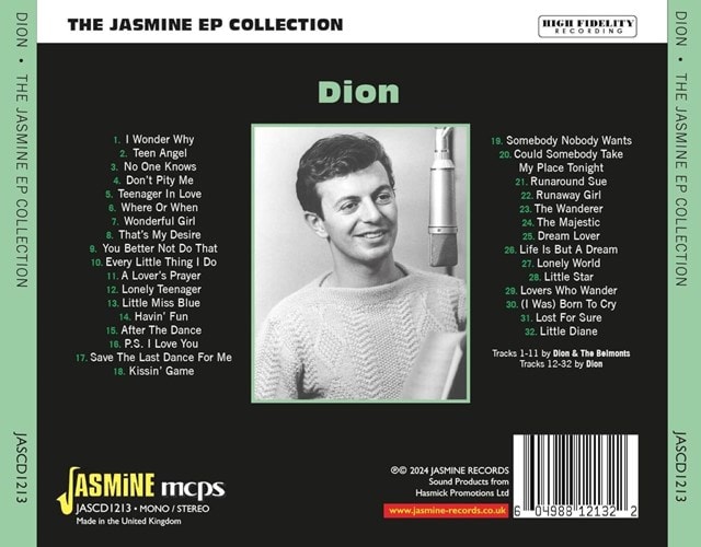 The Jasmine EP collection | CD Album | Free shipping over £20 | HMV Store