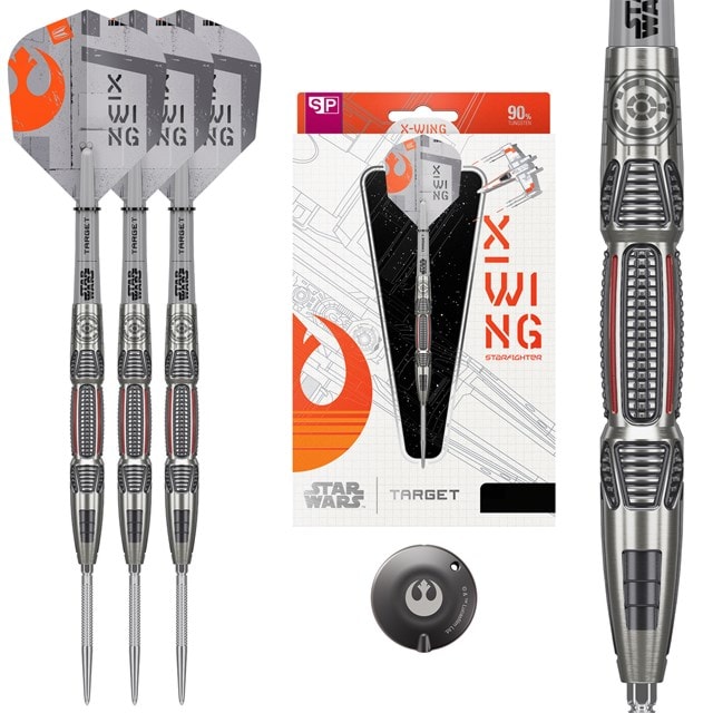 Star Wars X-Wing 90% Tungsten Steel 22g Steel Tip Darts | HMV Store