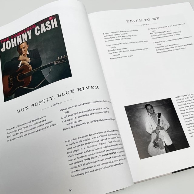 Johnny Cash: The Life In Lyrics Hardback By Mark Stiepler | Book | Free ...