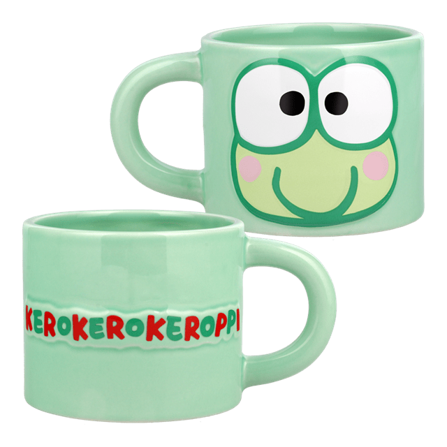 Keroppi Sanrio Embossed Mug | Embossed Mug | Free shipping over £20 ...