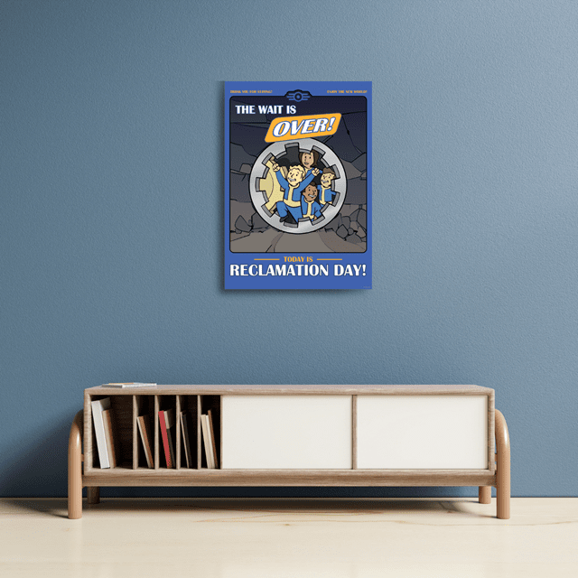 Reclamation Day Fallout A3 Wall Art | HMV Store